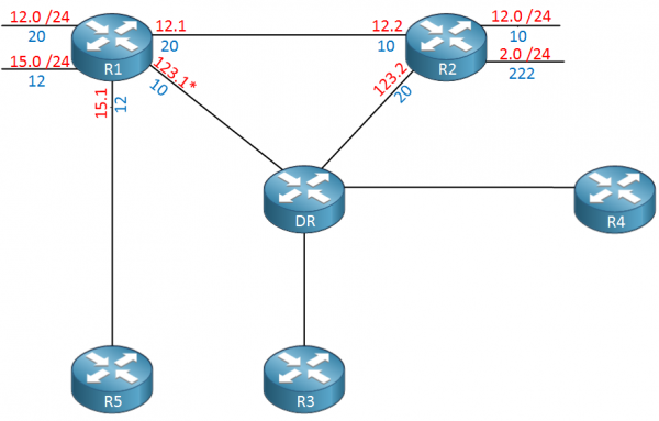 How to read the OSPF Database