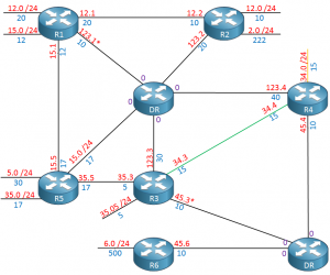 How to read the OSPF Database