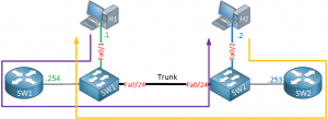 Unicast Flooding due to Asymmetric Routing