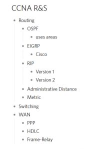 How to study for Cisco CCNA R&S