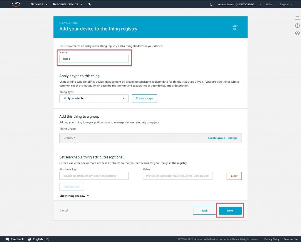 Connect ESP32 MicroPython to AWS IoT