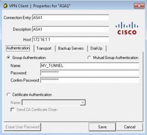 Cisco ASA VPN Filter
