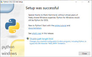 Python Installation