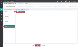 Cisco SD-WAN Localized Data Policy Policer