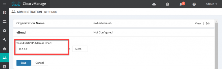 Cisco SD-WAN Controllers Installation