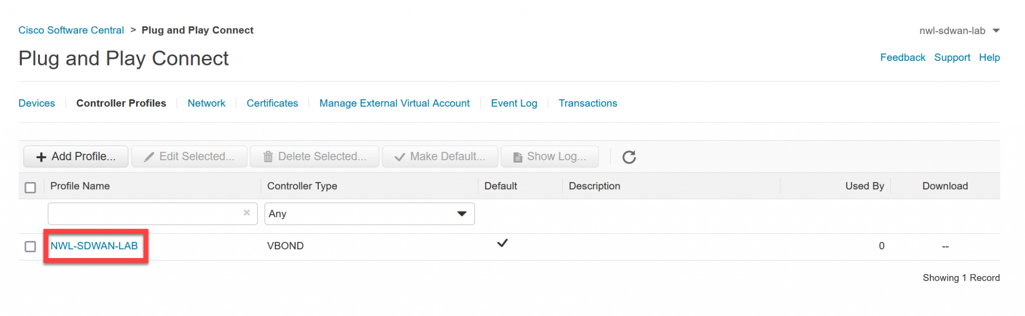 Cisco SD-WAN Plug and Play Connect Device Licenses