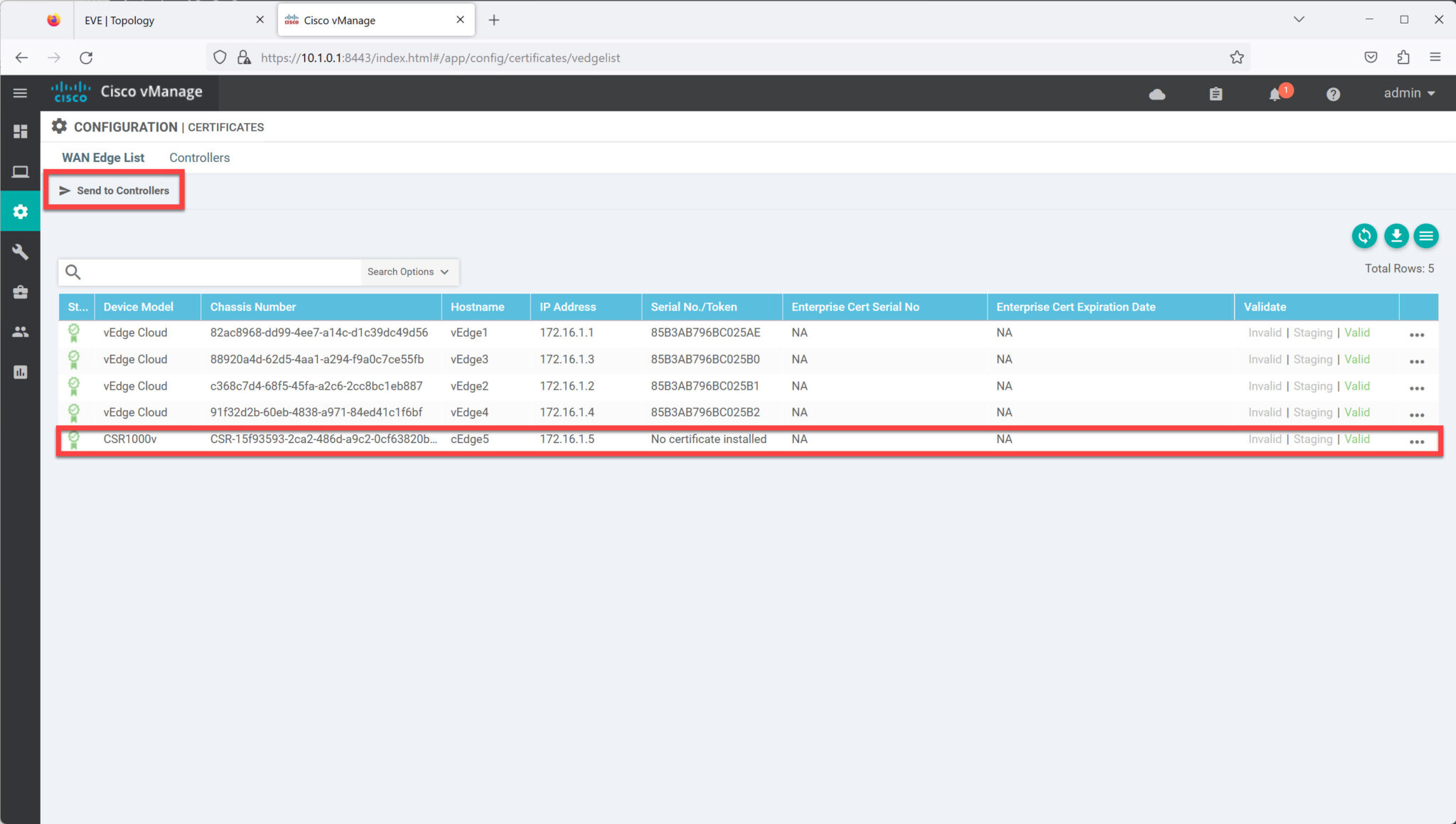 Cisco SD-WAN cEdge Onboarding