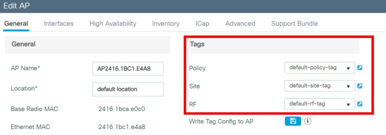 Cisco Wireless Segmentation with Profiles and Tags